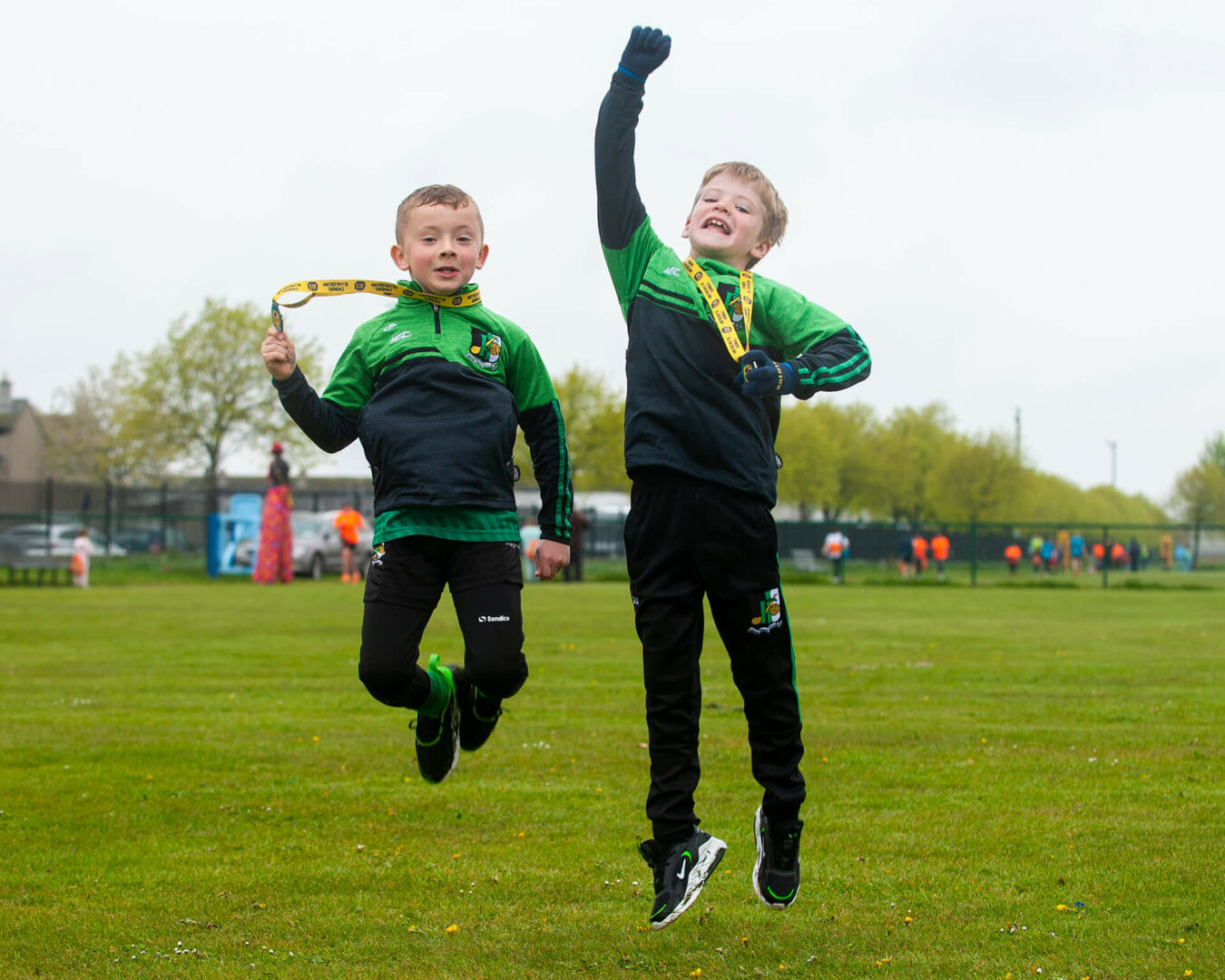 Hundreds descend on Darndale Park for ‘Get The Message Out’ 5K fun run ...